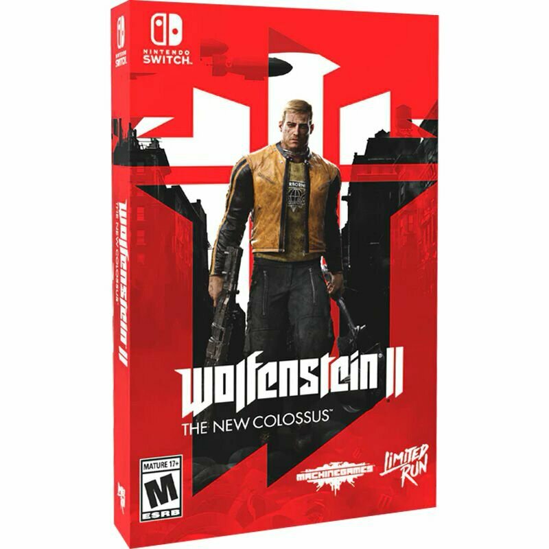 Игра Wolfenstein II: The New Colossus. Steelbook Edition (русская версия) для Nintendo Switch