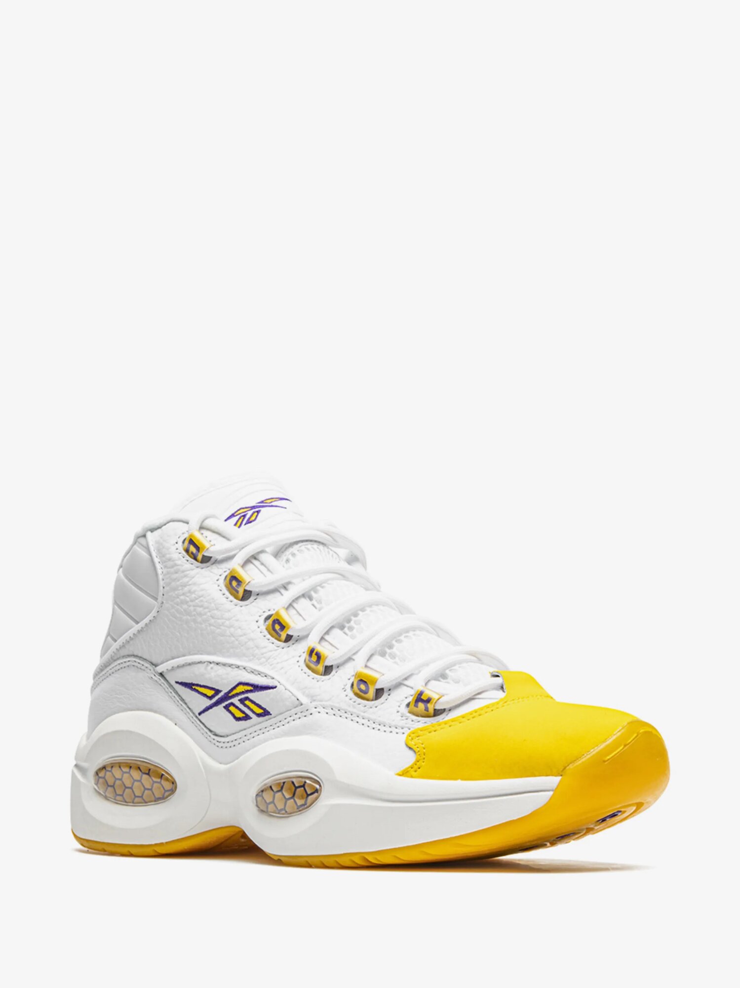 Кроссовки Reebok Question, размер 13 US, бежевый/белый — фото 1
