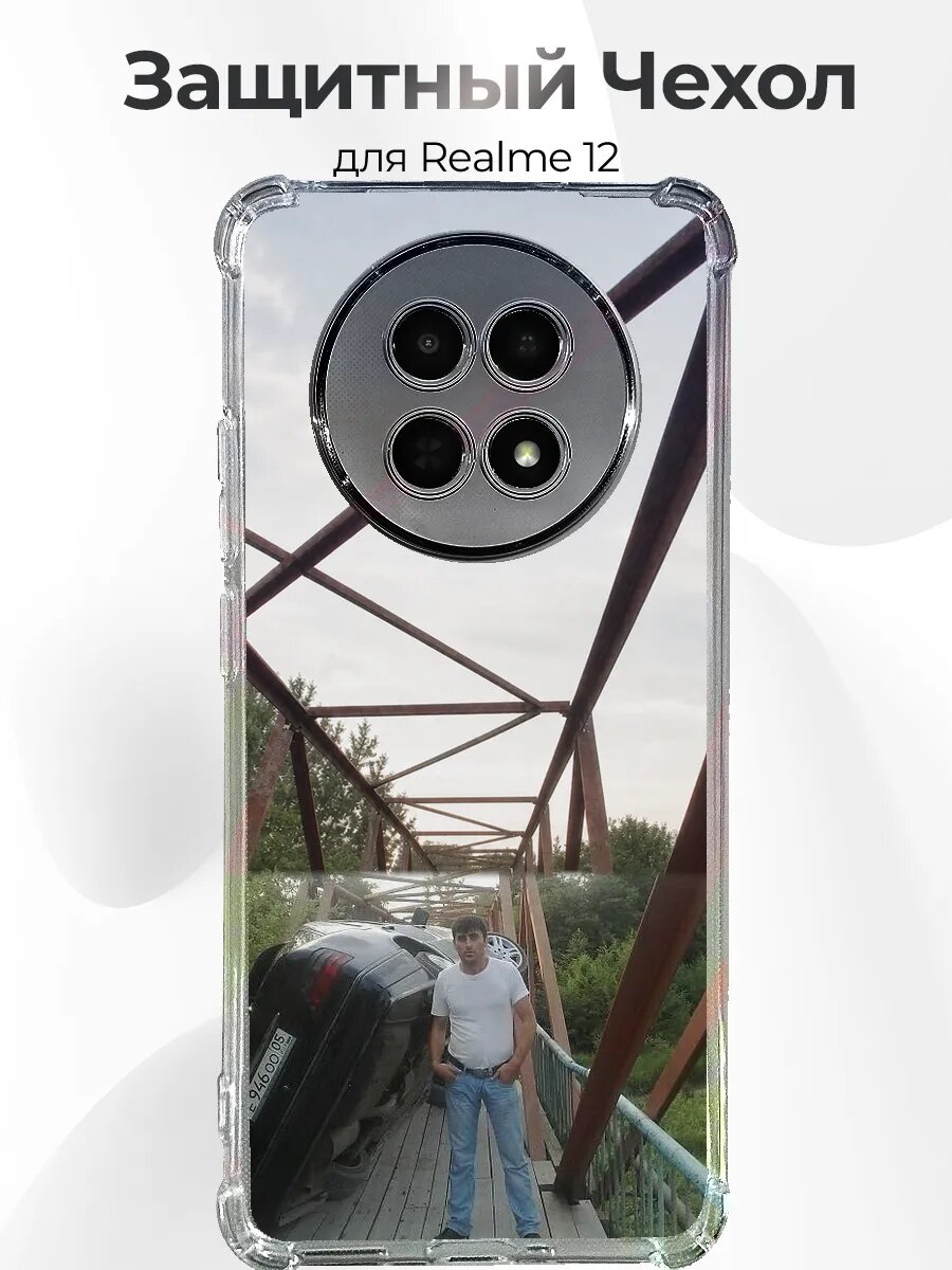 Чехол Realme 12 Mercedes ML W163 на боку