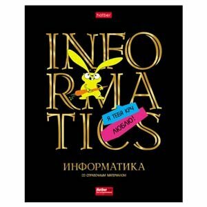 Тетрадь предметная информатика 46 листов Дерзкая в клетку