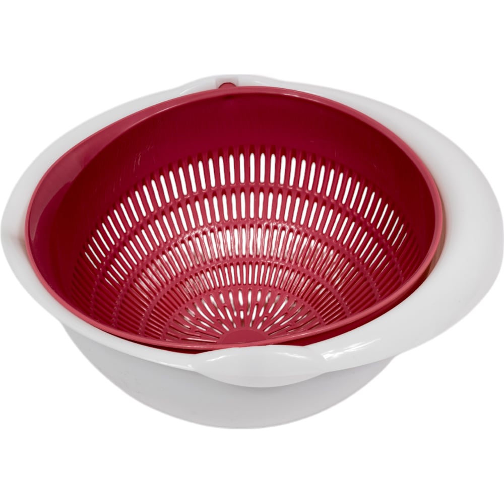 Дуршлаг для крупы IDEA (Ягодный) М 1129 ягодный