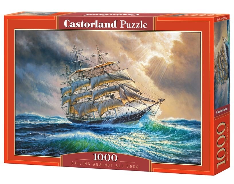 Пазл Castorland Sailing Against All Odds, 1000 элементов, 68x47 см