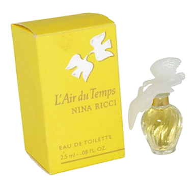 Миниатюра Nina Ricci L Air Du Temps для женщин 2.5 мл / Нина Риччи Дух Времени