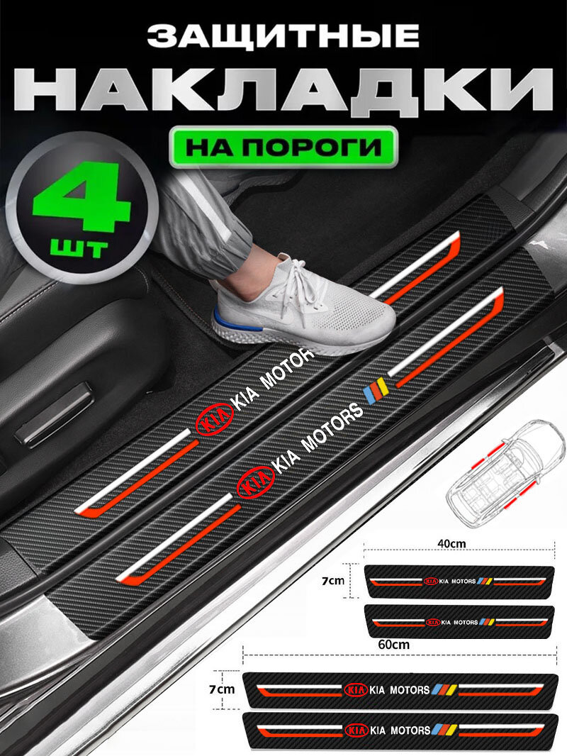 Нашивки на отделке автомобилей, 4 части