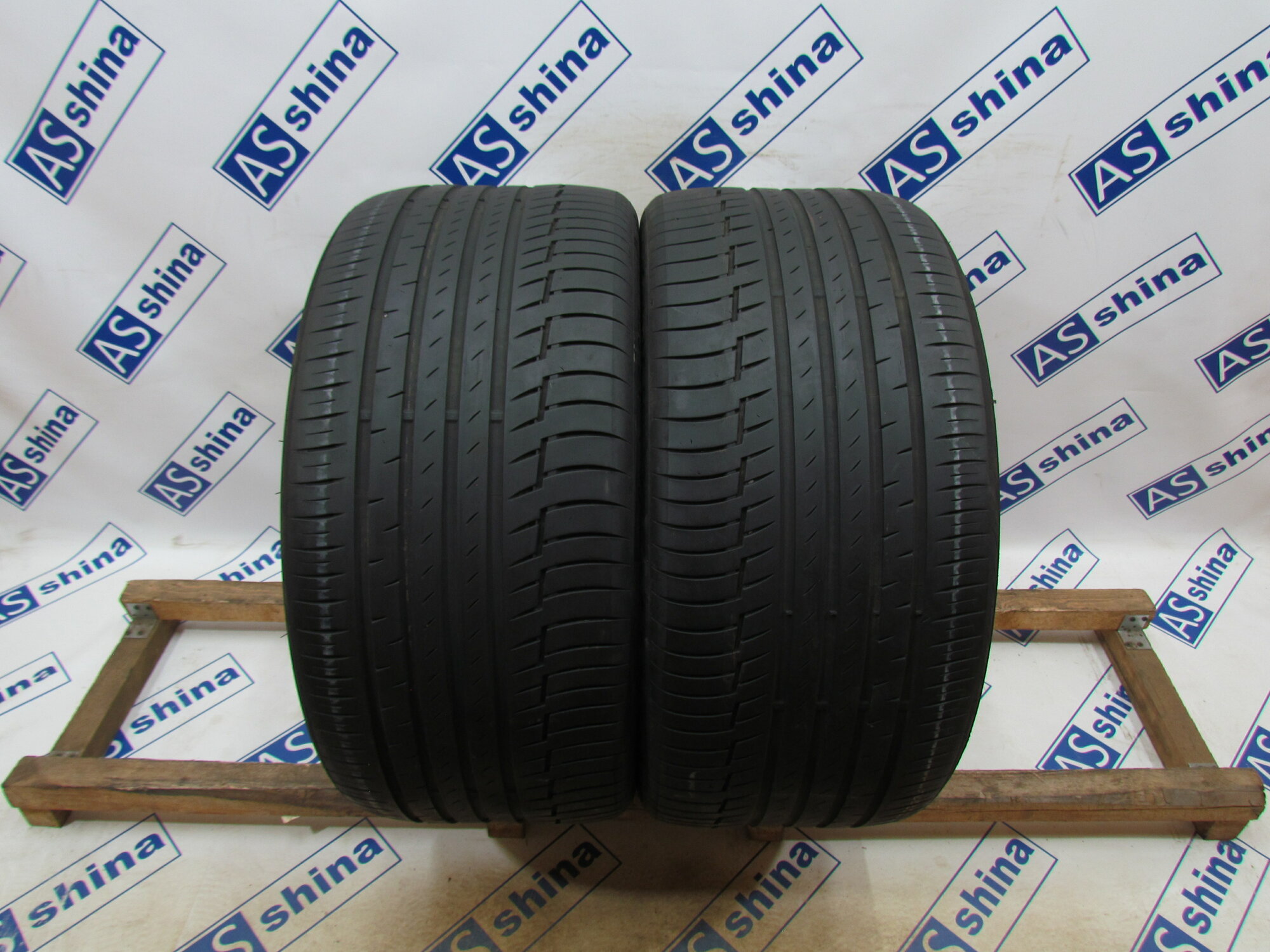 Комплект (2 шт) Continental ContiPremiumContact 6 315 35 R22 RunFlat летние БУ шины 20-35% износ , артикул 0029497