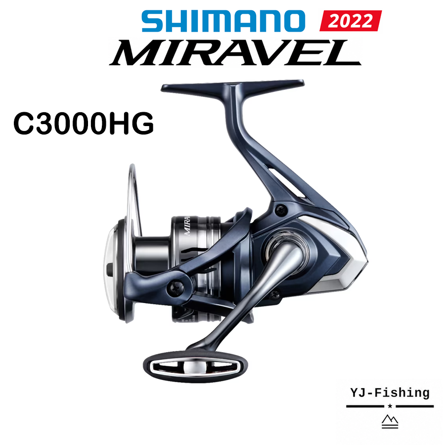 SHIMANO 20222 MIRAVEL C3000HG Спиннинговое катушка Подходит для Морская и пресной, Малайзия
