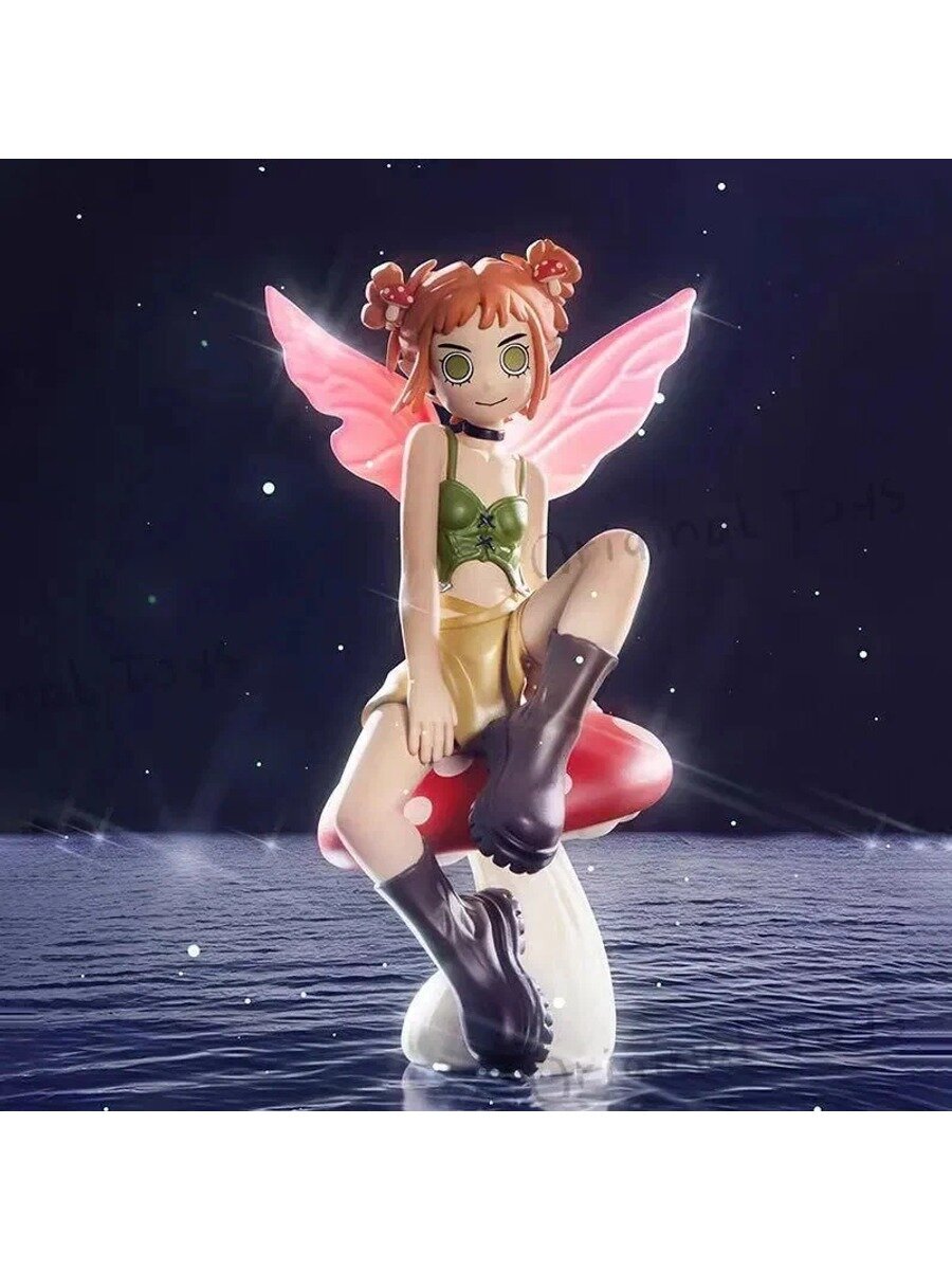 POPMART Слепые коробки с Peach Riot из серии Панк-феи -Gigi-Mushroom