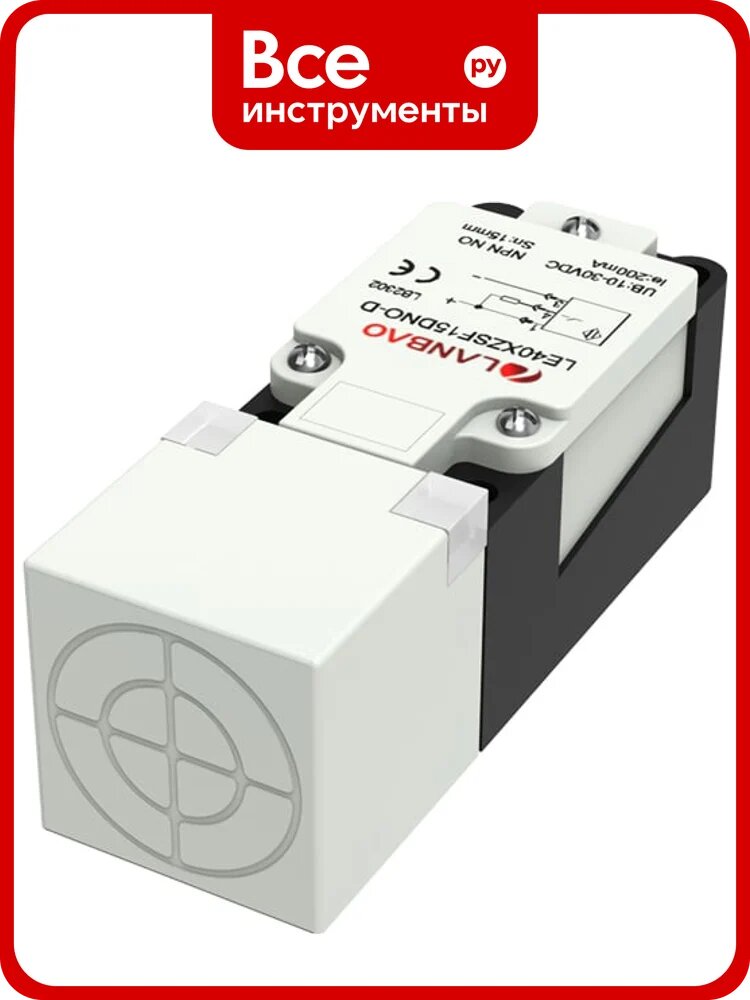 Индуктивный бесконтактный выключатель Lanbao LE40XZSN40DPRY-E2 07-00041230