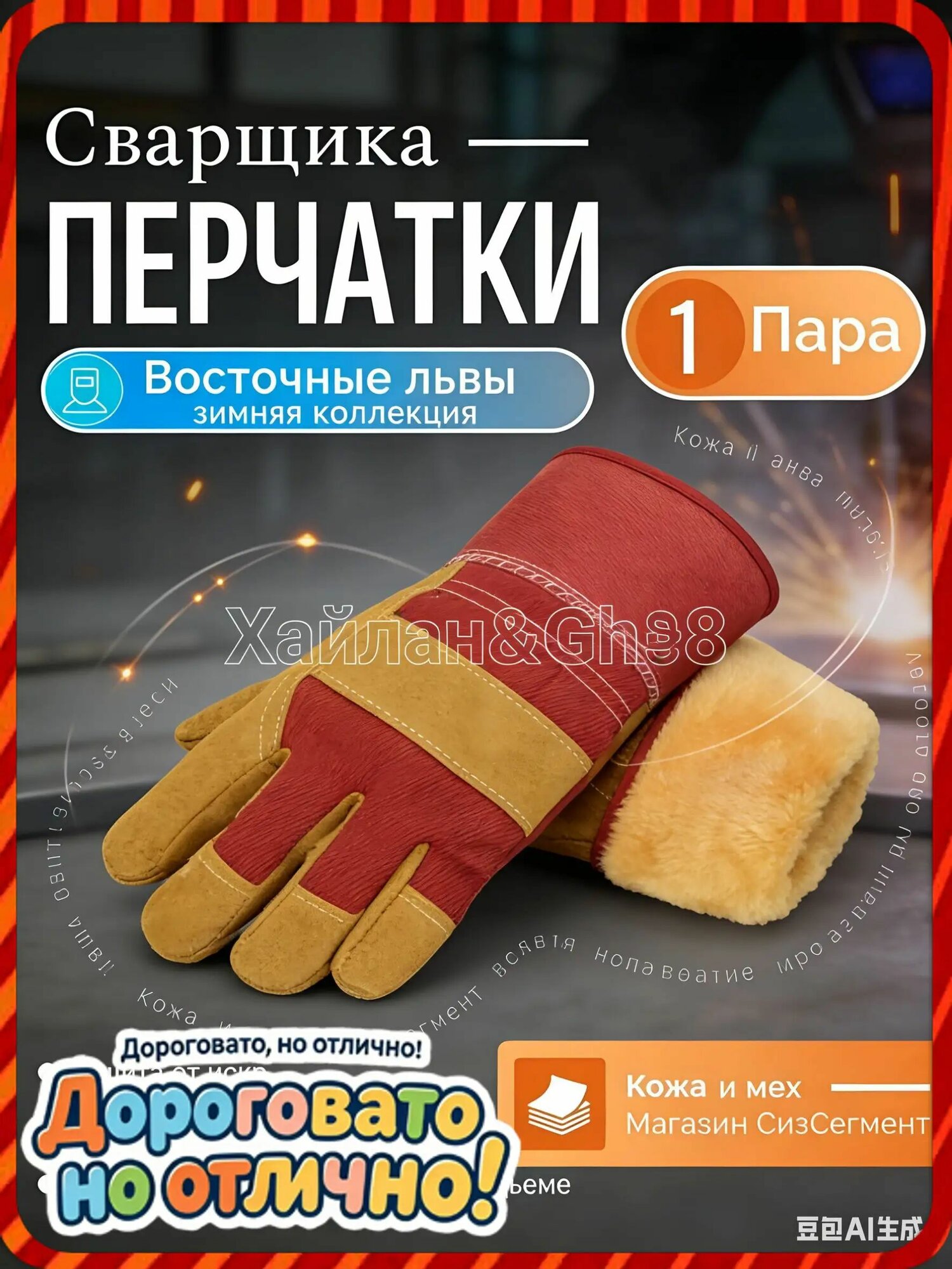 Качественные краги для резки металла и сварки, надежная пара применяется