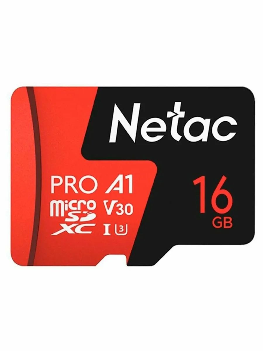 Карта памяти Netac P500 Extreme 16 ГБ microSD (NT02P500PRO-016G-S)