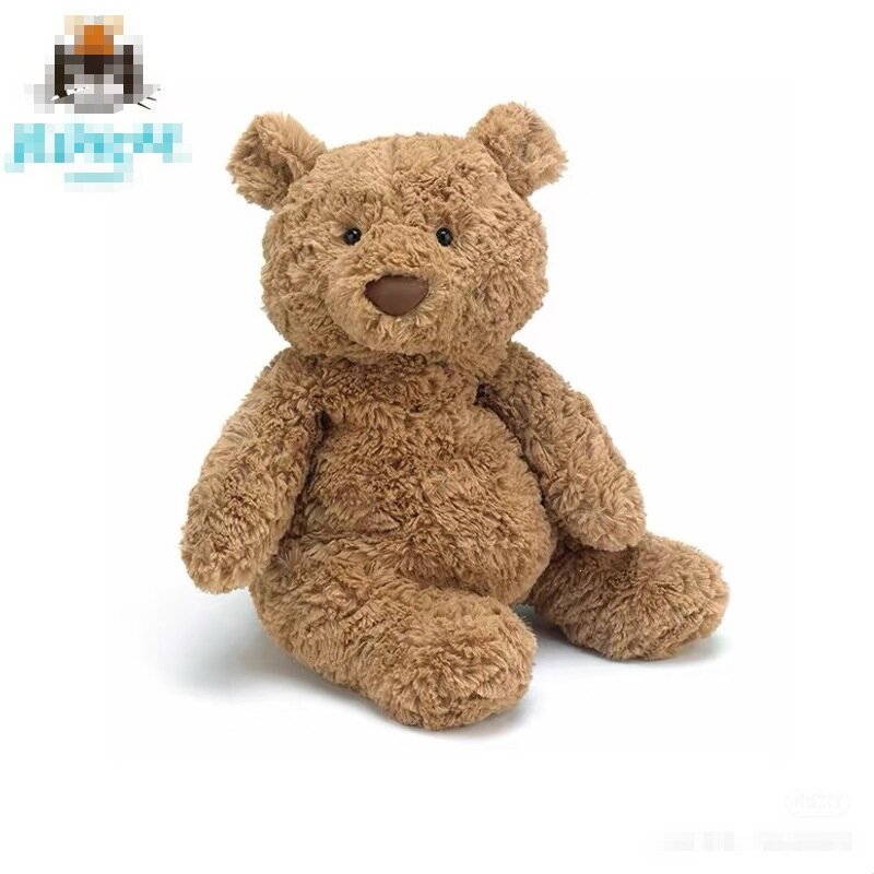 Британские плюшевые игрушки в стиле Jellycat Серия медведей Барселона и дракона Матча Милые животные куклы подарок на