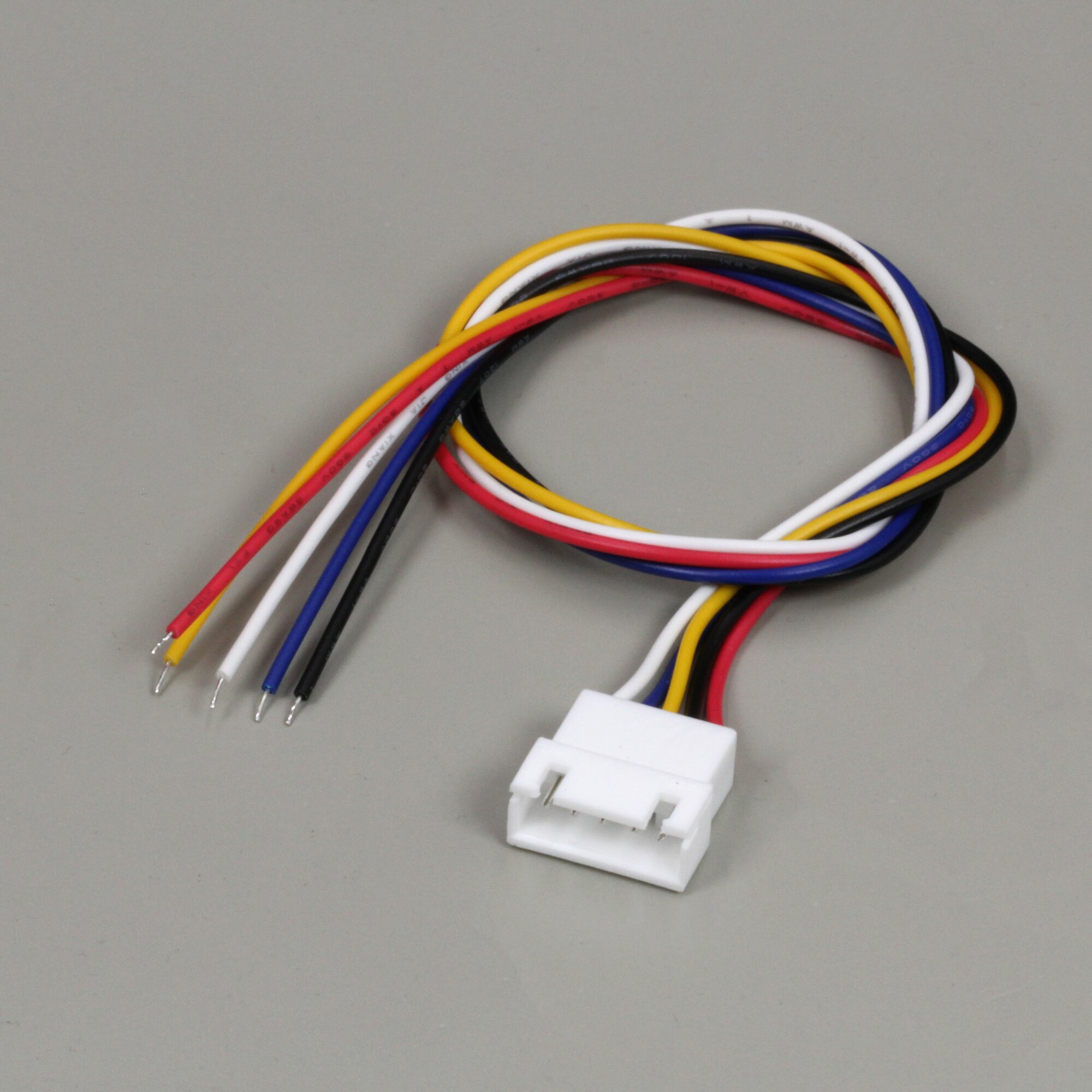 Разъем JST XH 5pin 2.54мм (female/мама) с кабелем 30см. (5шт.)