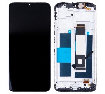 Дисплей для Xiaomi Poco M3/Redmi 9T (M2010J19CG/M2010J19SY) модуль с рамкой Черный - OR