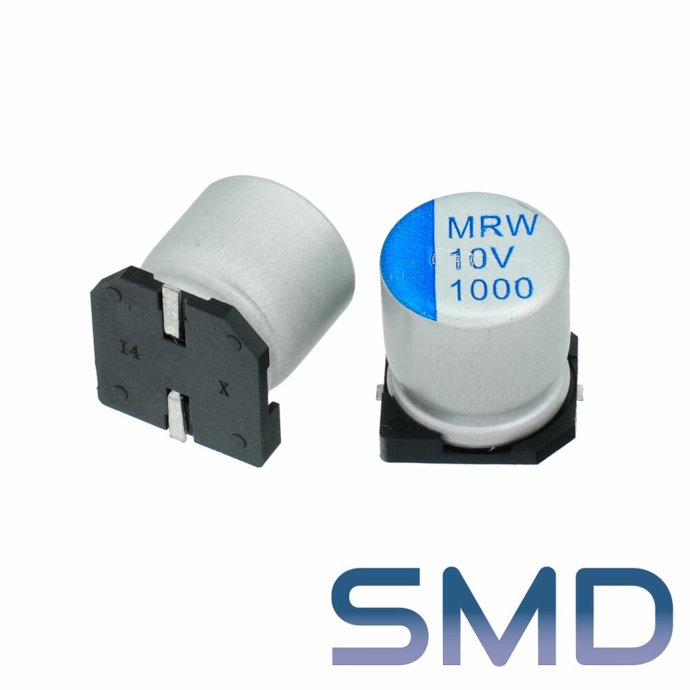 1000мкФ 10В / SMD / 10x10,5 / 105 С / конденсатор электролитический (5шт)