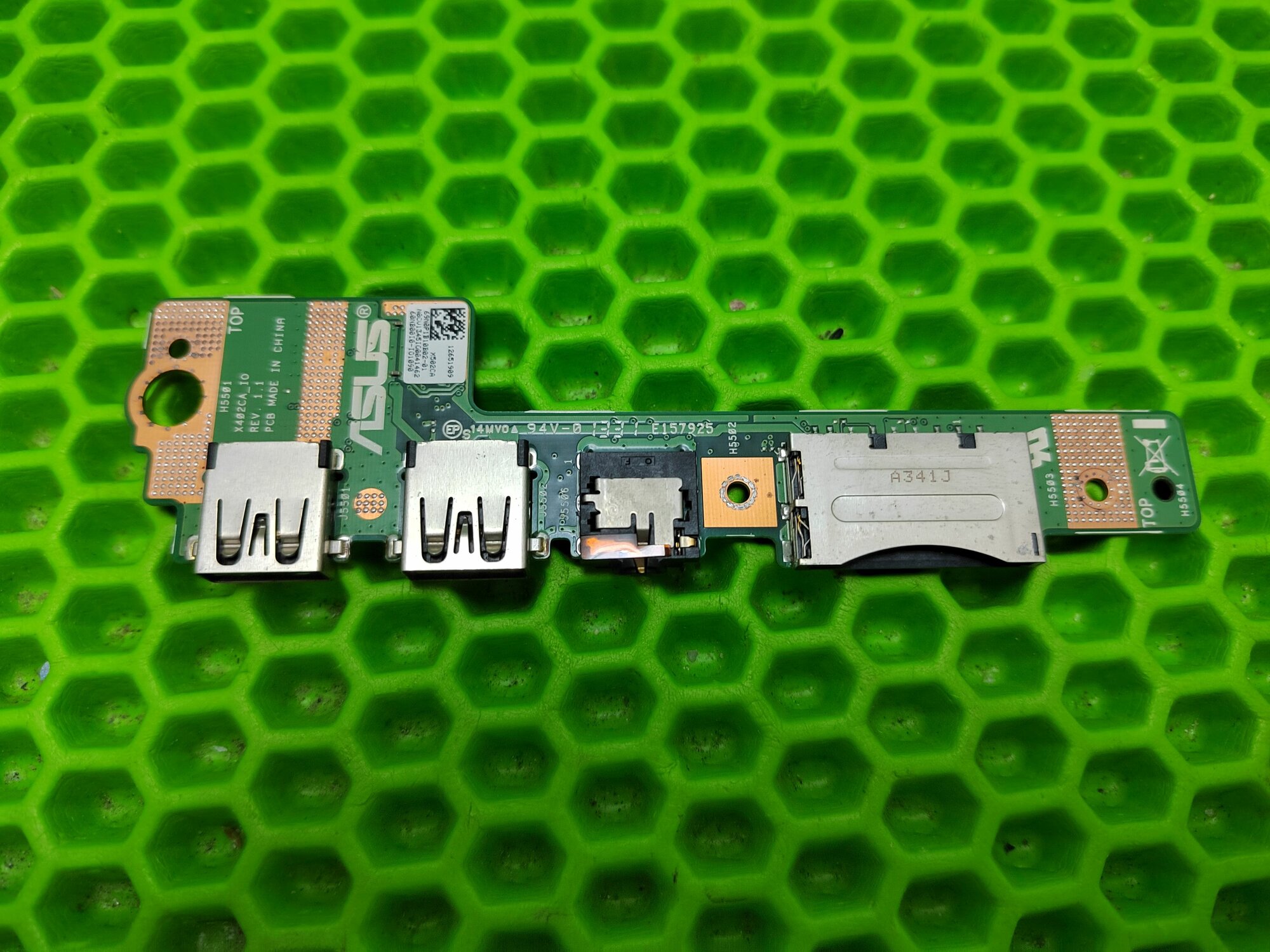 Плата USB, SD, AUX для ноутбука ASUS X502CA
