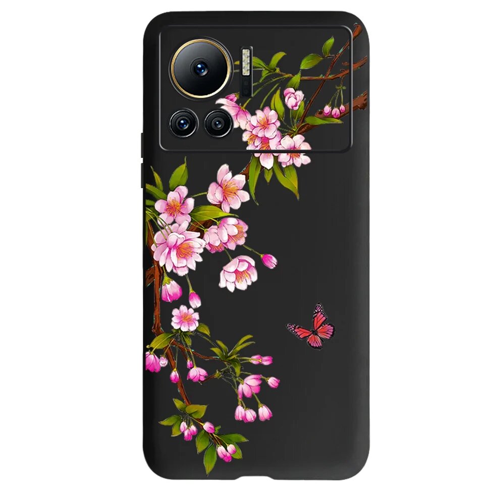 Черный чехол Infinix Note 12 VIP, силикон, Цвет: 378