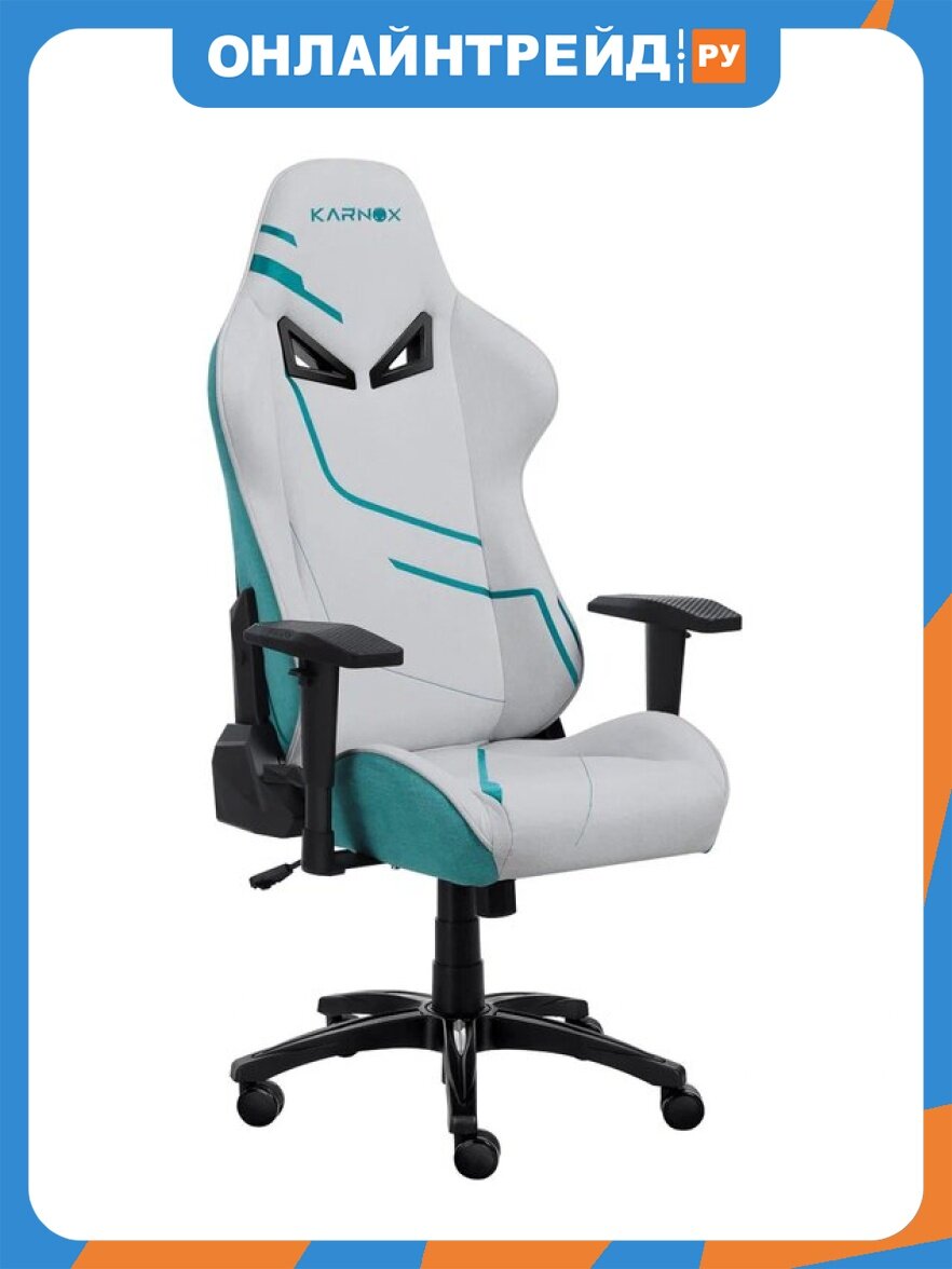 Кресло геймерское Karnox HERO Genie Edition, зеленый