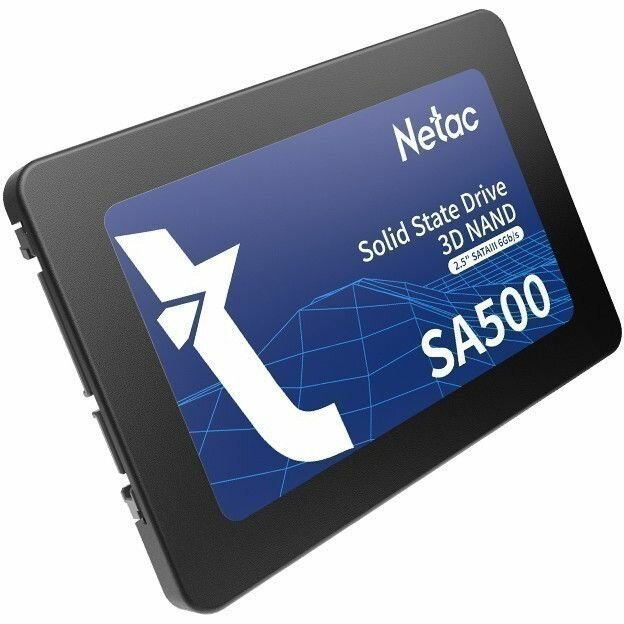SSD-накопитель Netac NT01SA500-128-S3X 128 ГБ 2.5" SATA III