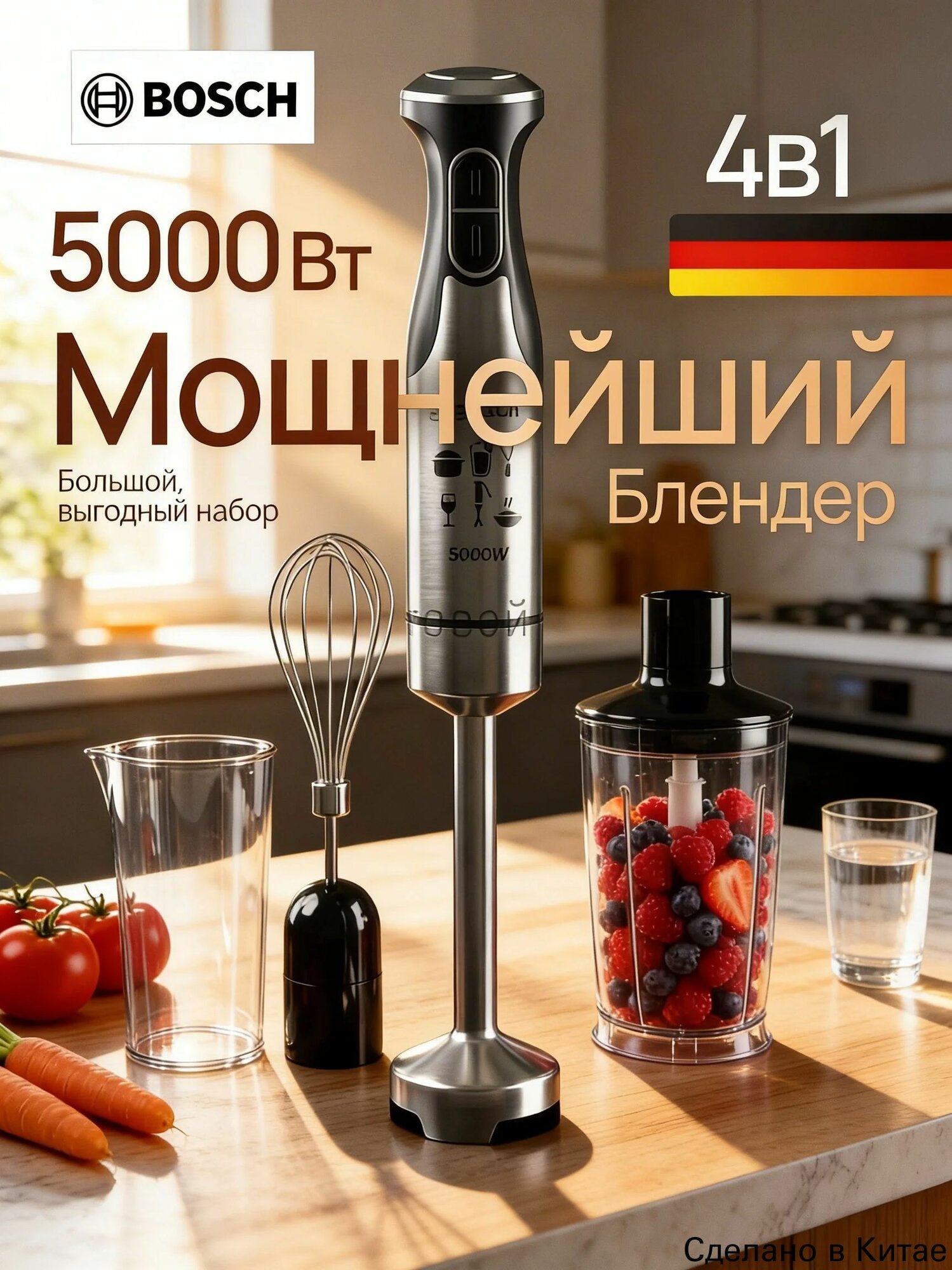Стационарный блендер 019d93f405a67707935c4ab1dfeeaf9b, черный, серебристый