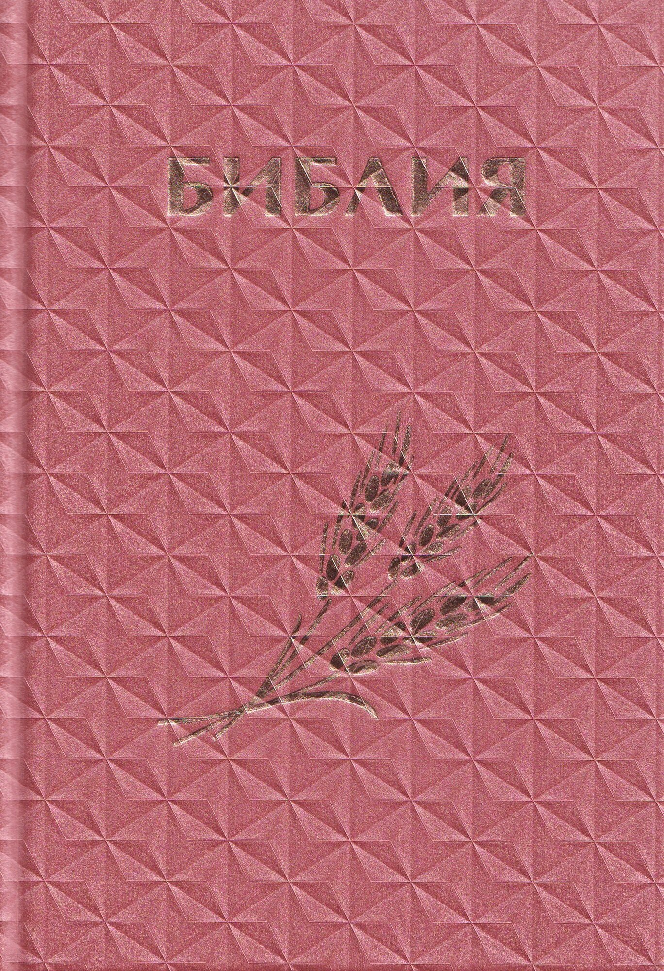 Библия. Книги Священного Писания Ветхого и Нового Завета. Канонические (с колоском, закладкой, уменьшенный формат)