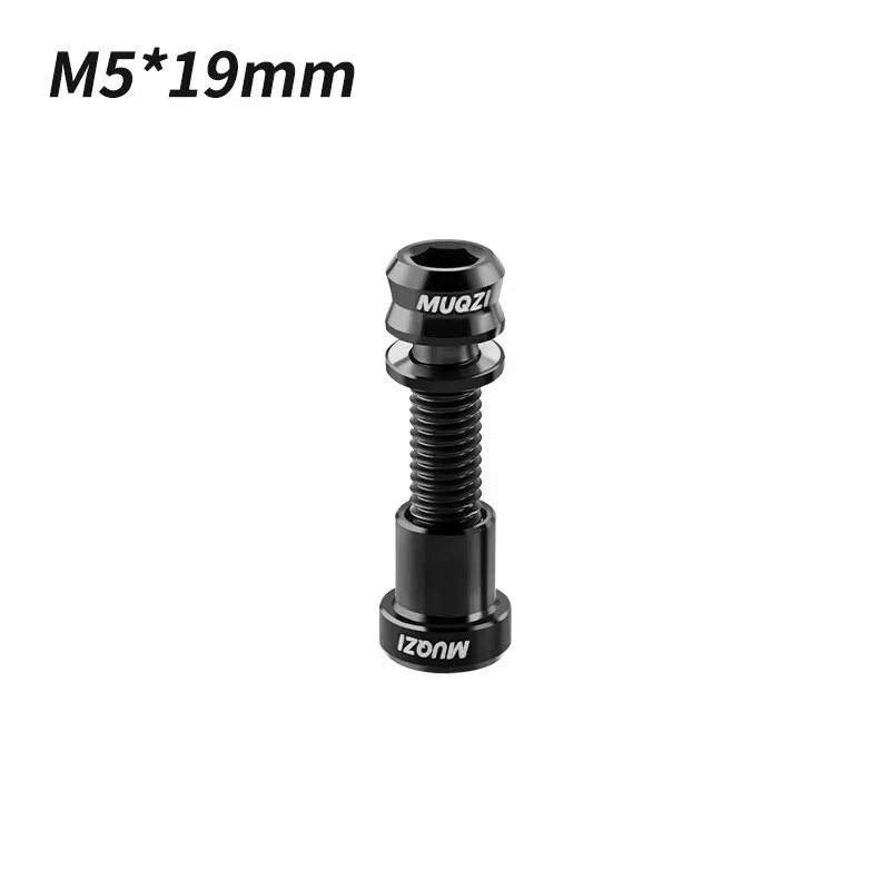 Болт MUQZI M5*19mm для выноса руля, многоцветный