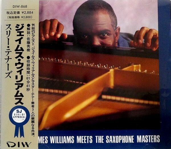James Williams. James Williams Meets The Saxophone Masters (Japan, DIW, 868, 1992, импортн. компакт-диск) CD
