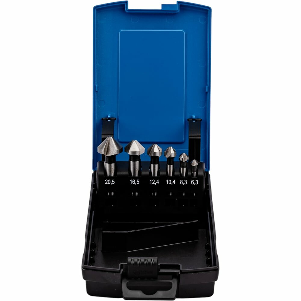 Набор зенковок 6.3-20.5 мм, HSS Co5 ФТ 120000 — фото 1