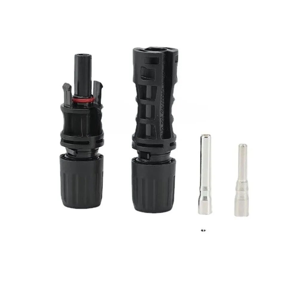 MC4 Разъем 1500V 50A, Солнечный Коннектор, Водонепроницаемый, Поликarbonate, Красный