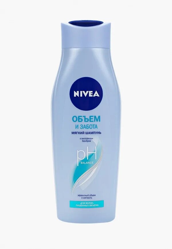 Шампунь Nivea Объем и забота для волос, с экстрактом бамбука, 400 мл