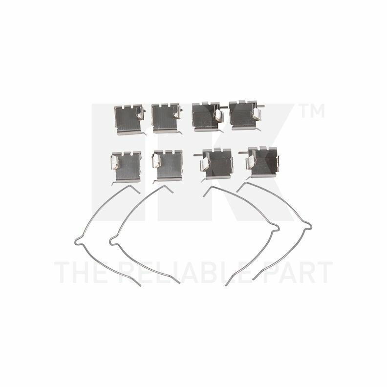 Комплект монтажный тормозных колодок Nk 7945289 для Toyota Avensis, Corolla