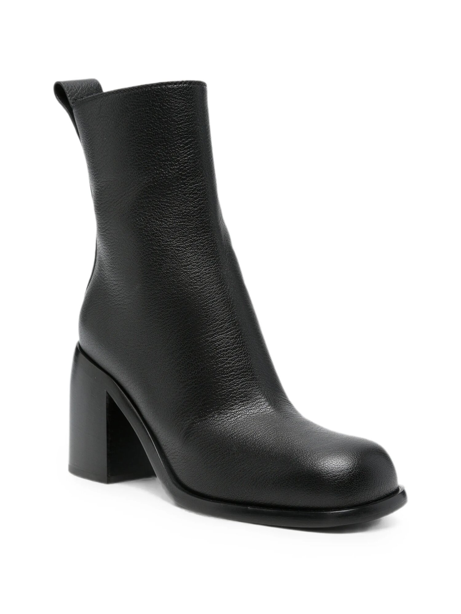 Ботинки Sergio Rossi Square-toe block-heel ankle boots, размер 36.5 — фото 1