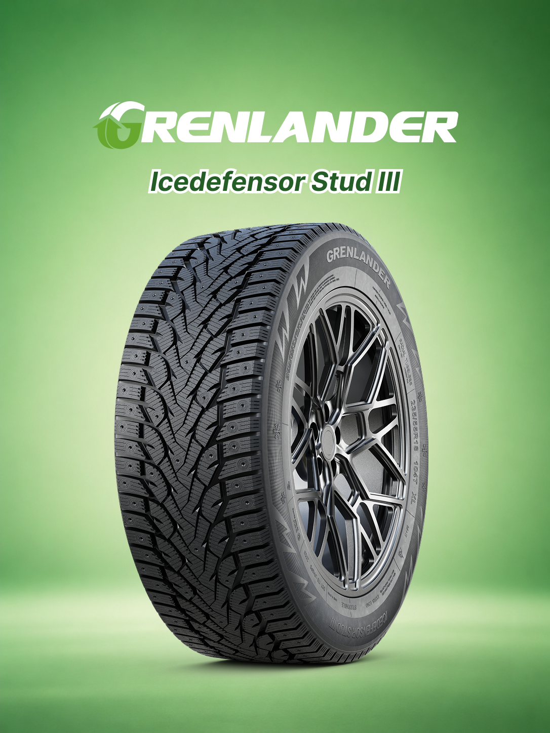 Зимние фрикционные шины Grenlander Icedefensor Stud III 215/65 R17 103T для легковых автомобилей