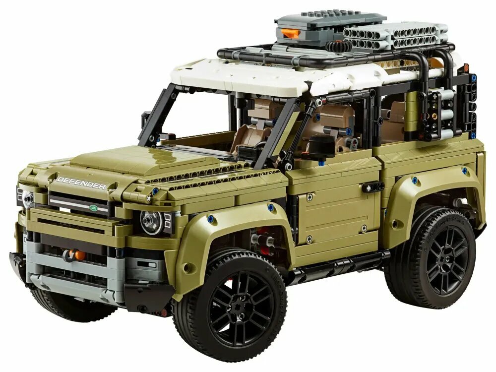 Конструктор Техник Land Rover Defender, 2573 детали (Technic, конструктор машина, совместим с лего, большой набор)
