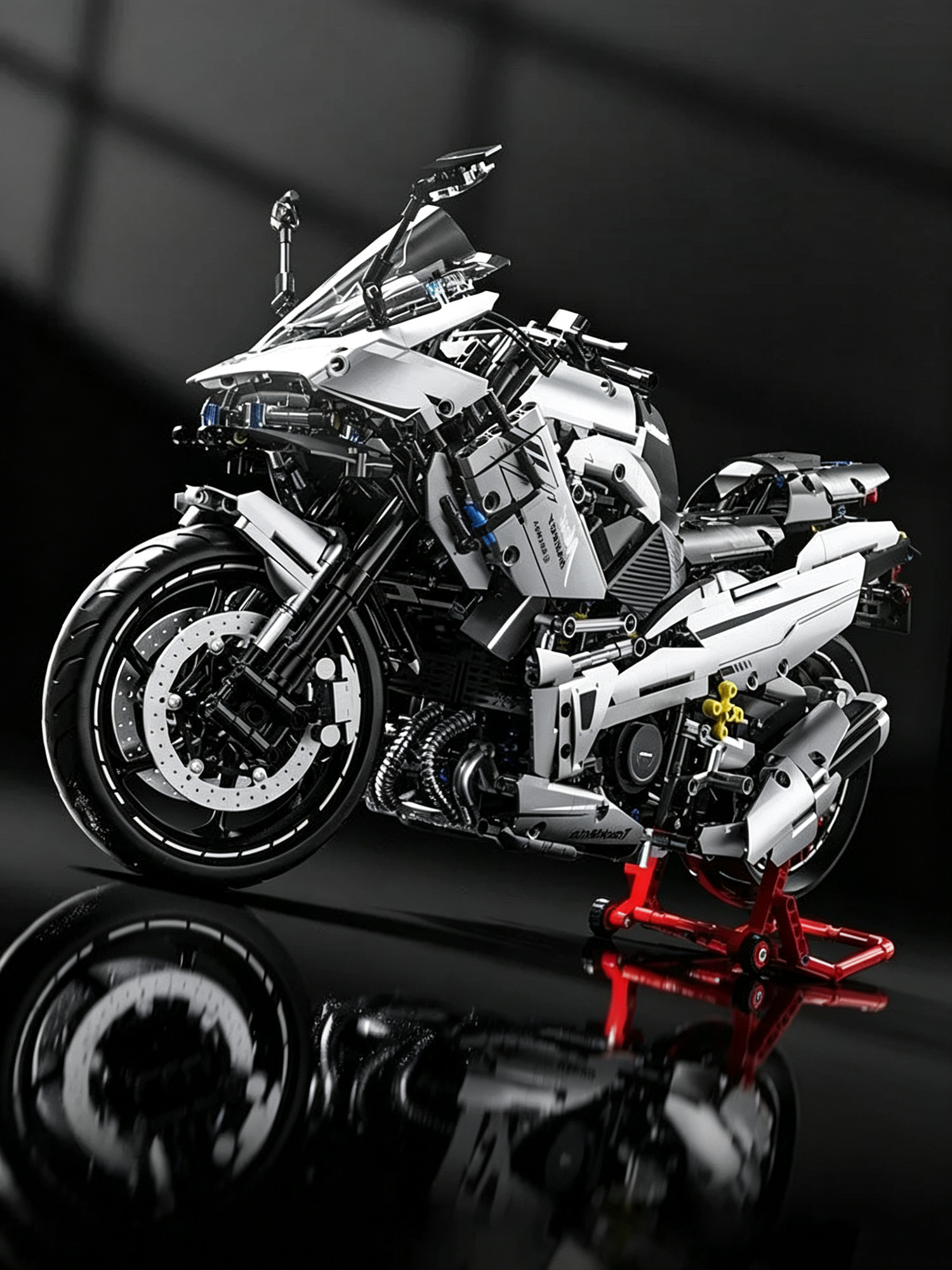 Строительные блоки Kawasaki 2229, светящиеся, гальваническая краска