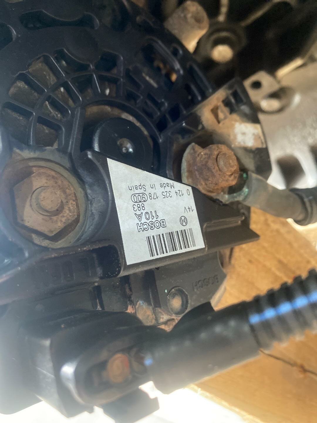 Генератор для LDV Maxus 2.5 OEM 0124325178 — фото 1