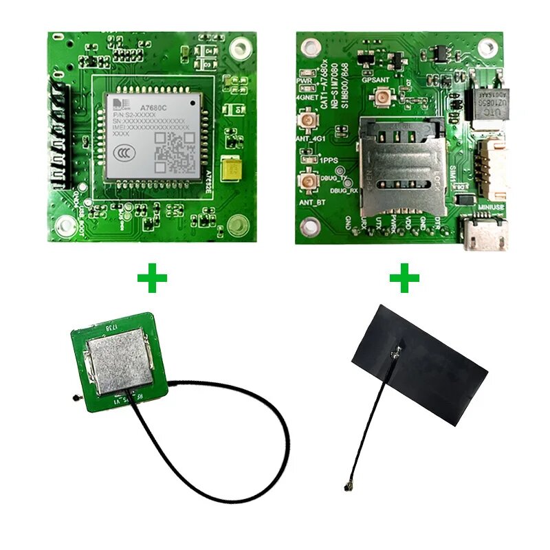 Erilles A7680C GPS Set1 плата модуля