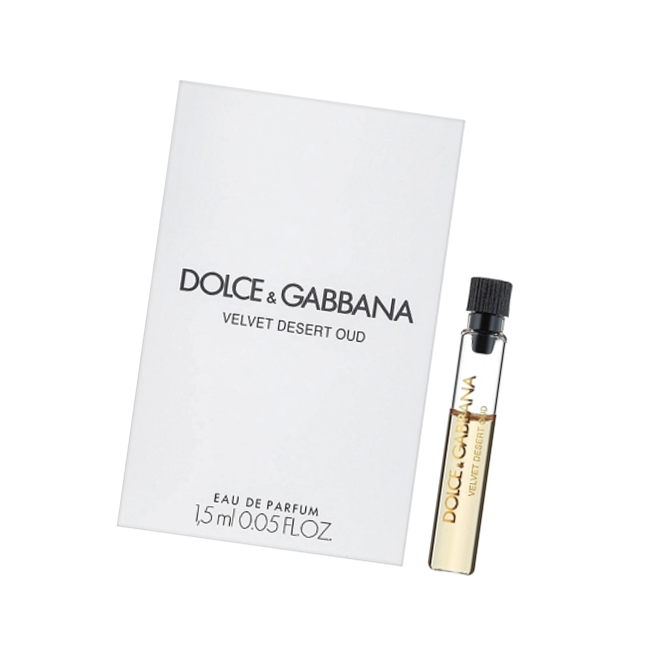 Пробник мужского парфюма Дольче Габбана Вельвет Десерт Уд 1.5 мл - Dolce Gabbana Velvet Oud