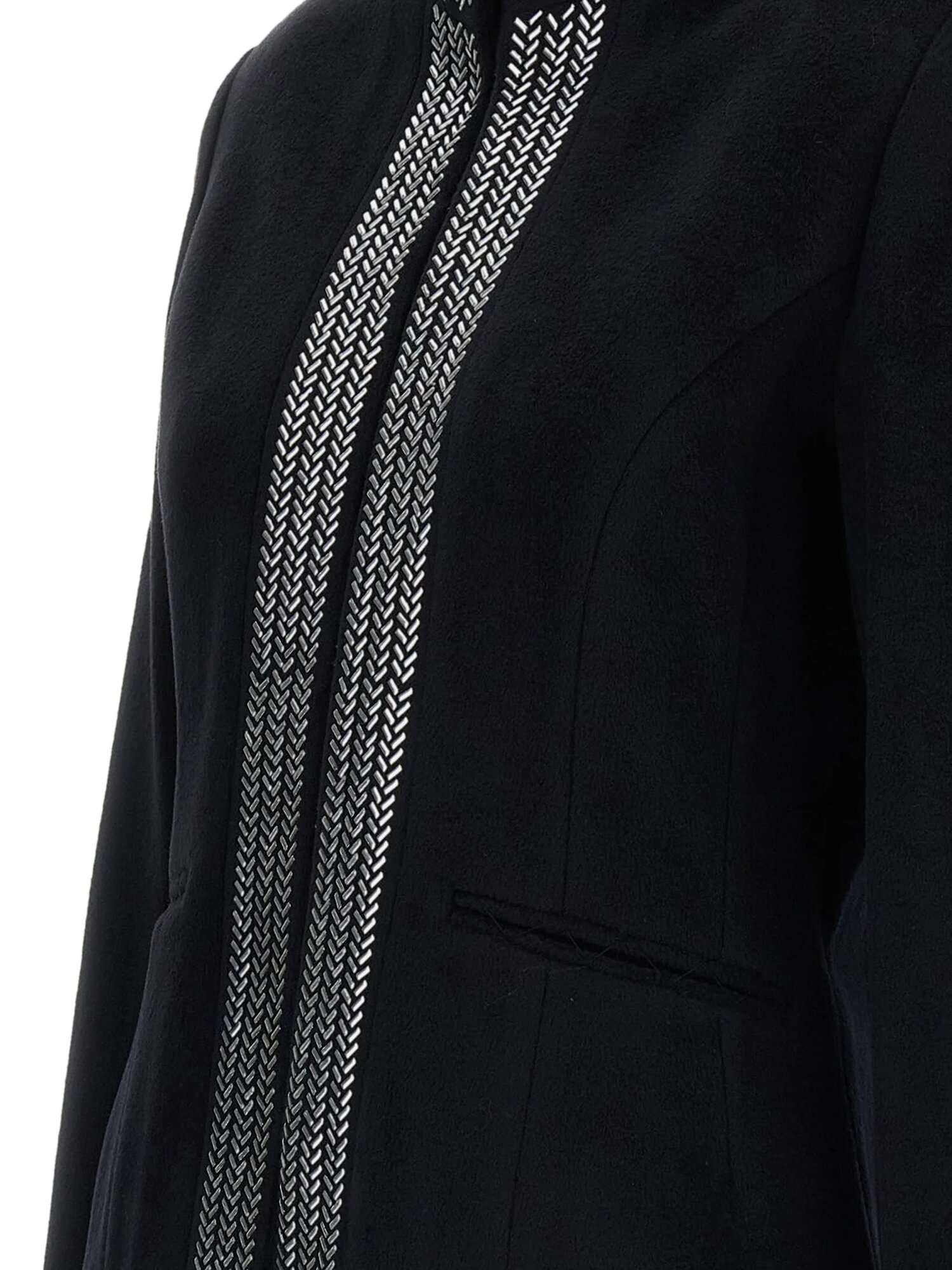 Куртка IRIE Stud-embellished stand-up collar jacket, размер 42 — фото 1