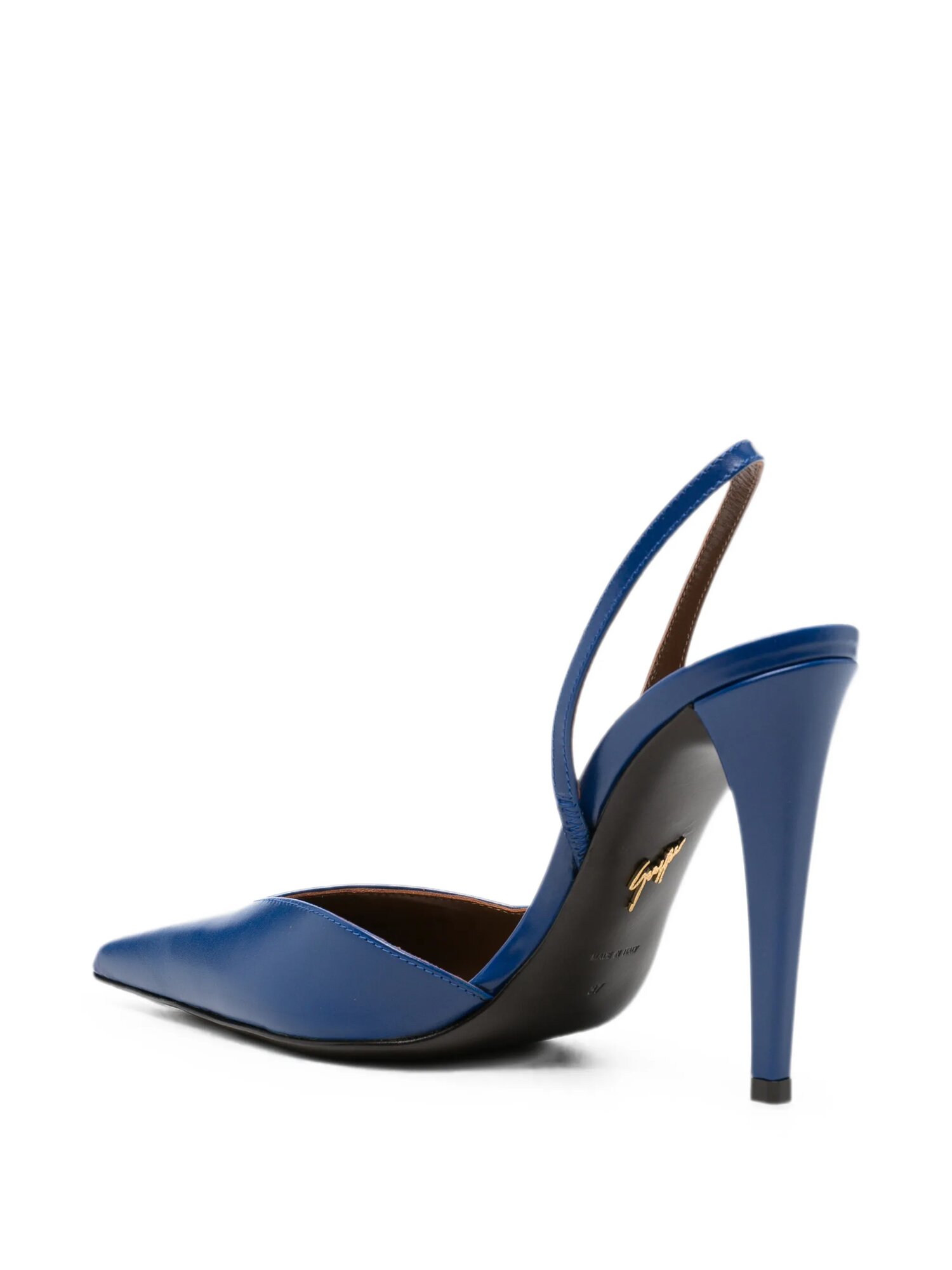 Туфли Giuseppe Zanotti Desideria pointed-toe slingback pumps, размер 39 EU — фото 1