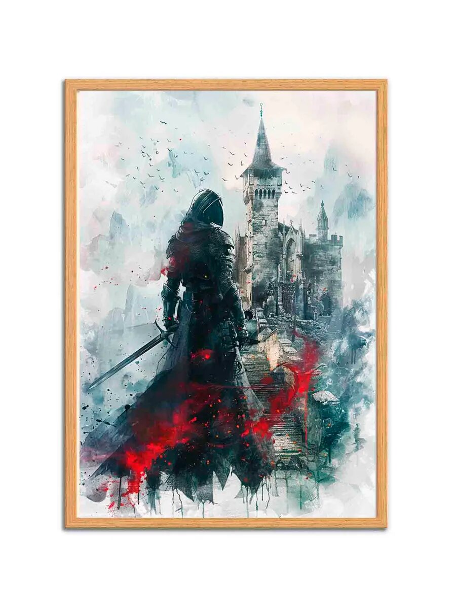 Рыцарь-птица Кондор 2, Плакат 30x42см