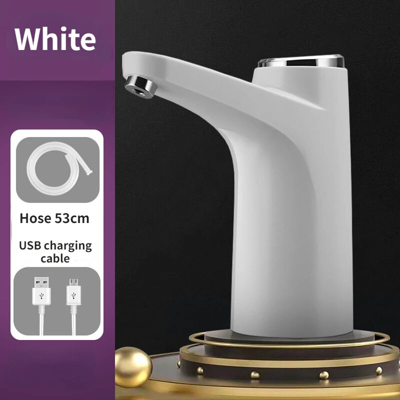 Автоматический диспенсер для воды White, USB-зарядка