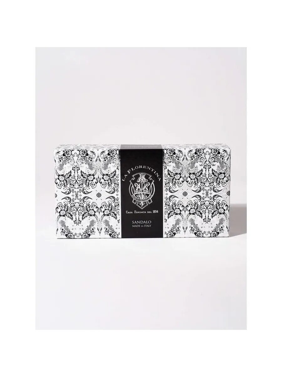 Мыло твердое туалетное сандал Damask Lace LaFlorentina/Ла флорентина 150г 3шт