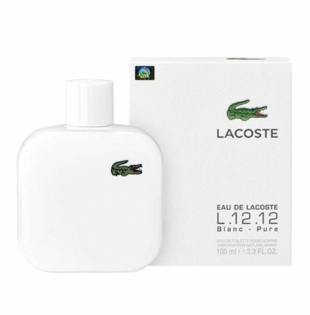 Мужская Туалетная вода Лакоста Eau De Лакоста L.12.12 Blanc Pure Edt- 100 мл