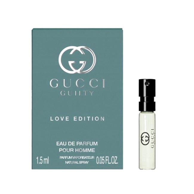 Мужской парфюм Gucci Guilty Love Edition Pour Homme 2025 миниатюра 1.5 мл / Гуччи Гилти Лав Эдишн