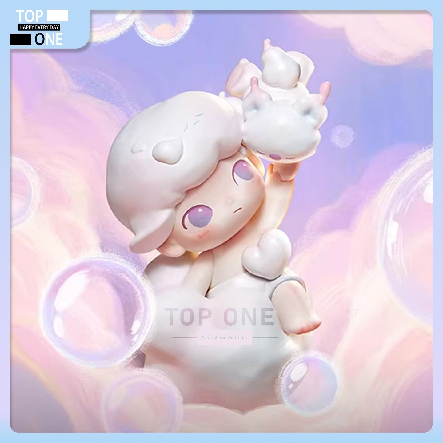 Фигурка POP MART DIMOO Timeless Moments Серия Фигурка Подарок Кукла Кот Коллекционная Игрушка Не прощаться