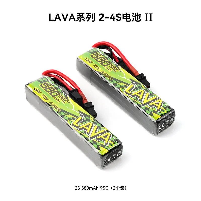 LAVA 580-680mAh 2-4S Литиевая батарея