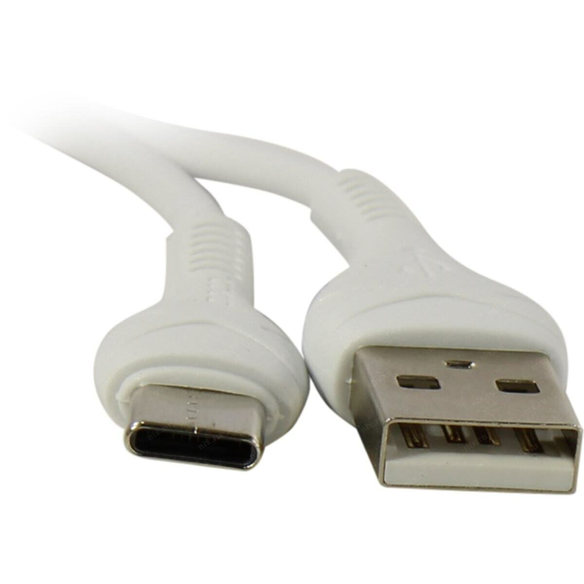 Hoco X37 USB-- USB-C 1M White Кабель USB 2.0 AM-- USB-C 1м — фото 1
