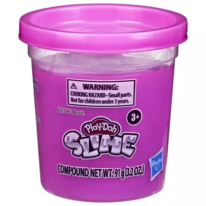 Наборы для создания слаймов и жвачки для рук Hasbro Яркий слайм Play-Doh Slime, цвет-сюрприз, в ассортименте
