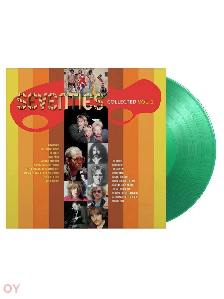 Виниловая пластинка сборник Seventies Collected Vol. 2 (Light Green, 2LP)