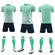 Веер для танцев , светло-зеленый